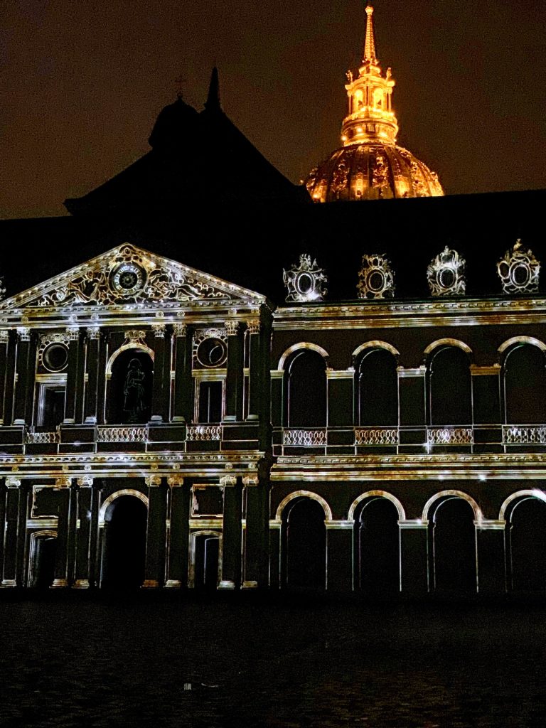 Nuit aux Invalides - Sound and light show at Les Invalides - Landen Kerr