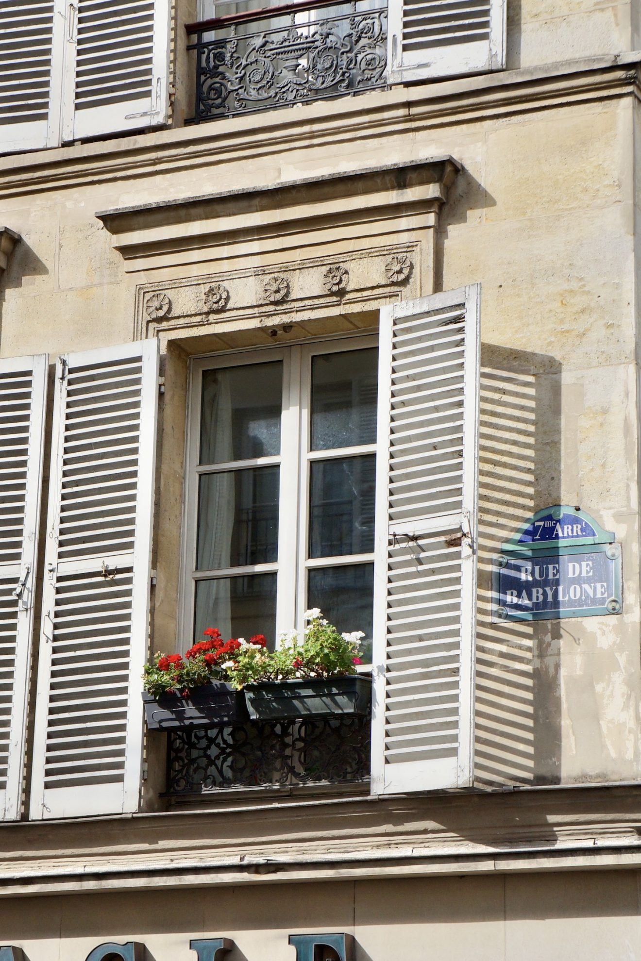 My Own Parisian Window Boxes - Geraniums in Paris - Landen Kerr