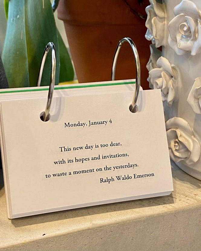 Day by Day 2021 Calendar - Daily Quote Calendar - Landen Kerr