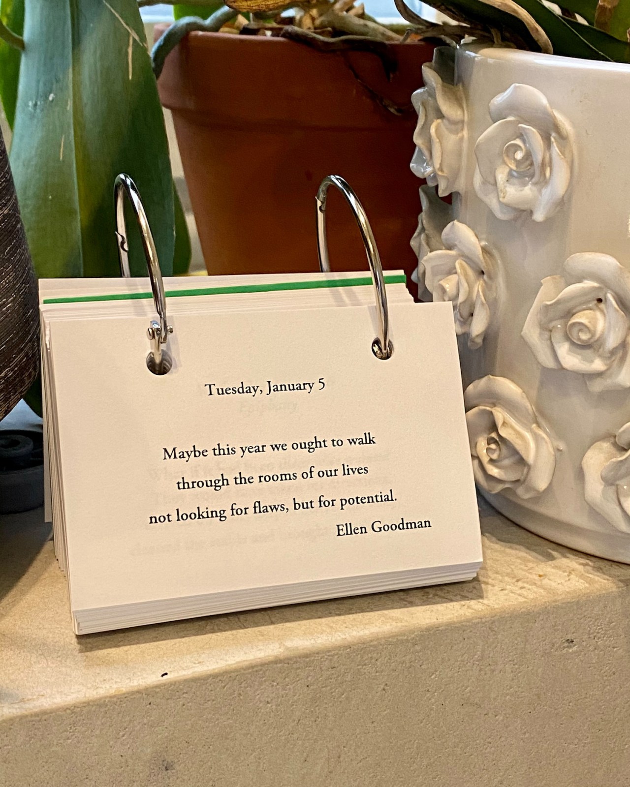 Day by Day 2021 Calendar - Daily Quote Calendar - Landen Kerr