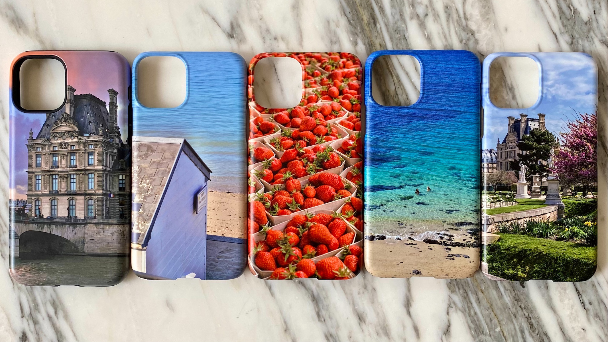 Paris and Normandy Phone Cases - French Phone Cases - Landen Kerr
